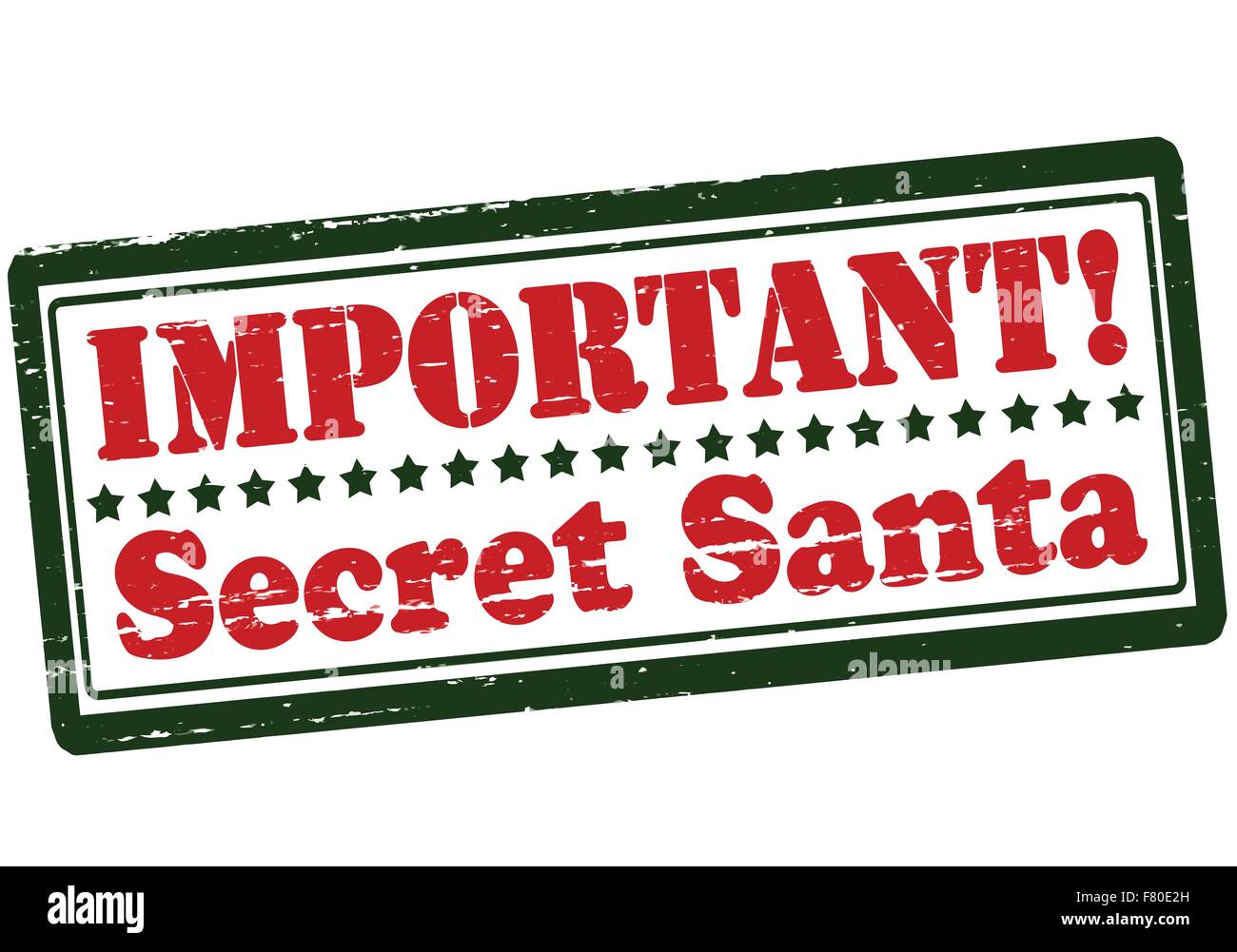 Secret Santa Stamp High Resolution Stock Photography and Images - Alamy