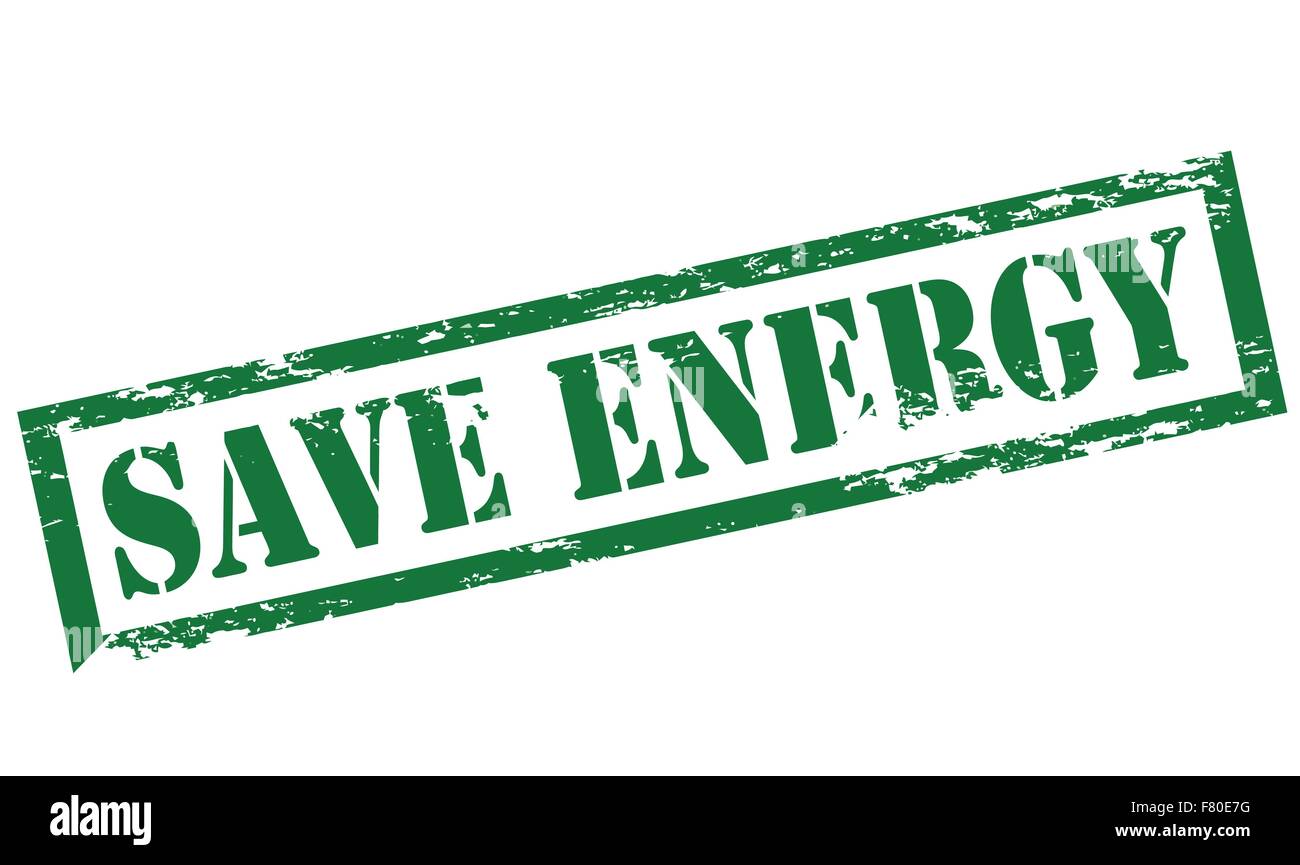 Save energy Stock Vector Images - Alamy