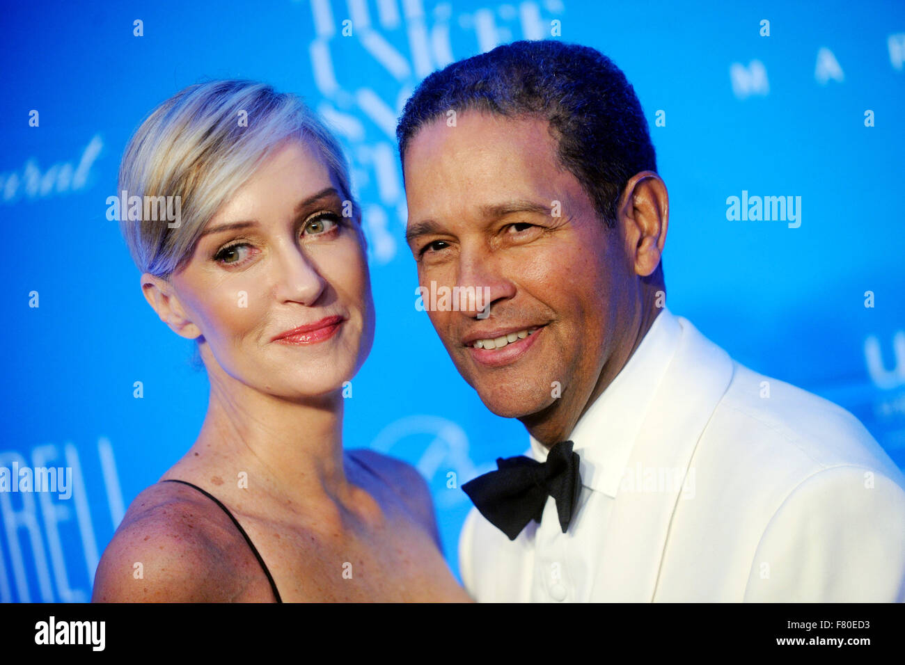 New York City. 1st Dec, 2015. Bryant Gumbel (R) and Hilary Gumbel ...