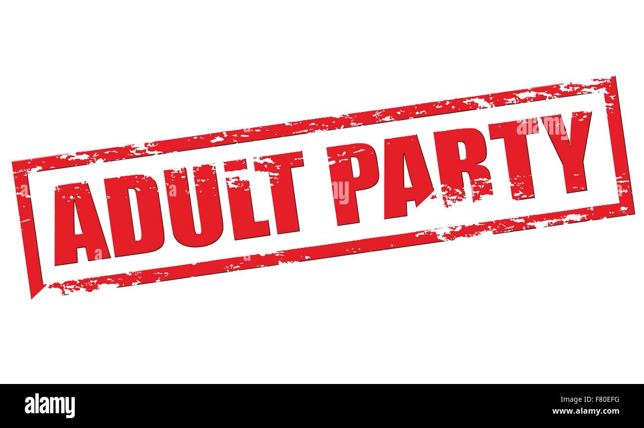 Adult party Stock Vector Images - Alamy