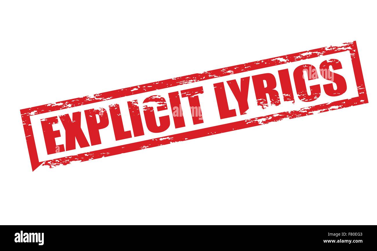 Explicit sign hi-res stock photography and images - Alamy