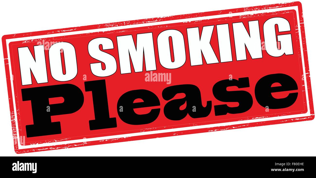 No smoking stamp Stock Vector Images - Alamy