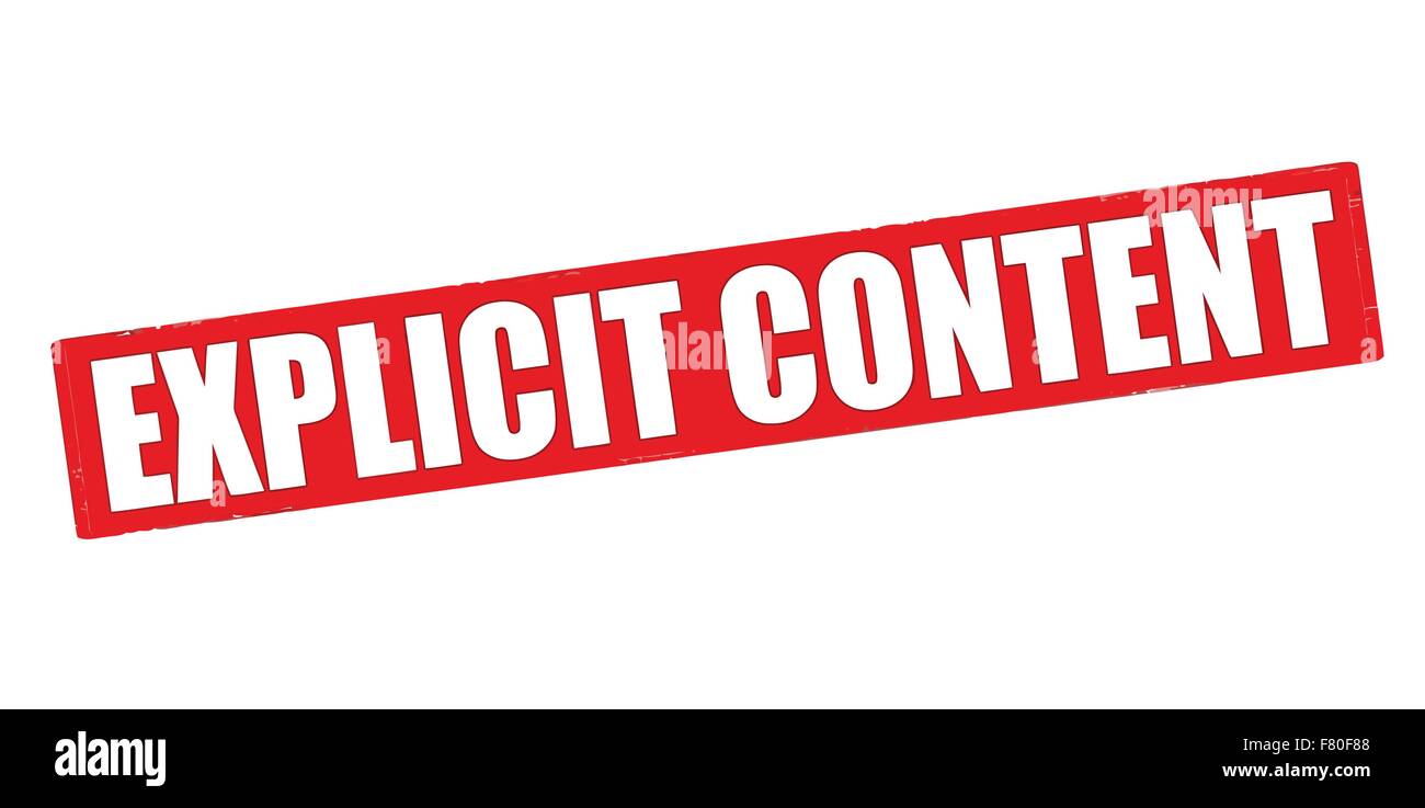 Explicit content hi-res stock photography and images - Alamy