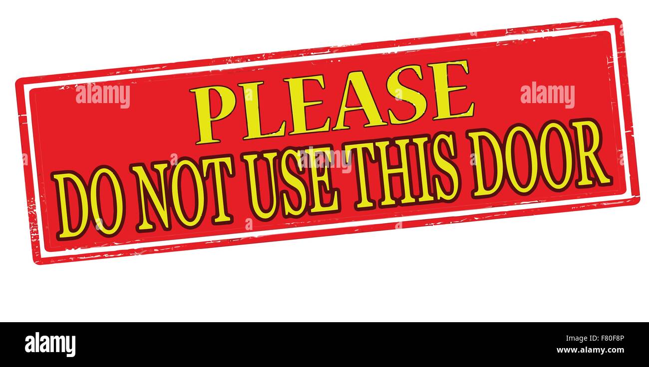 Red entrance door in Stock Vector Images - Alamy