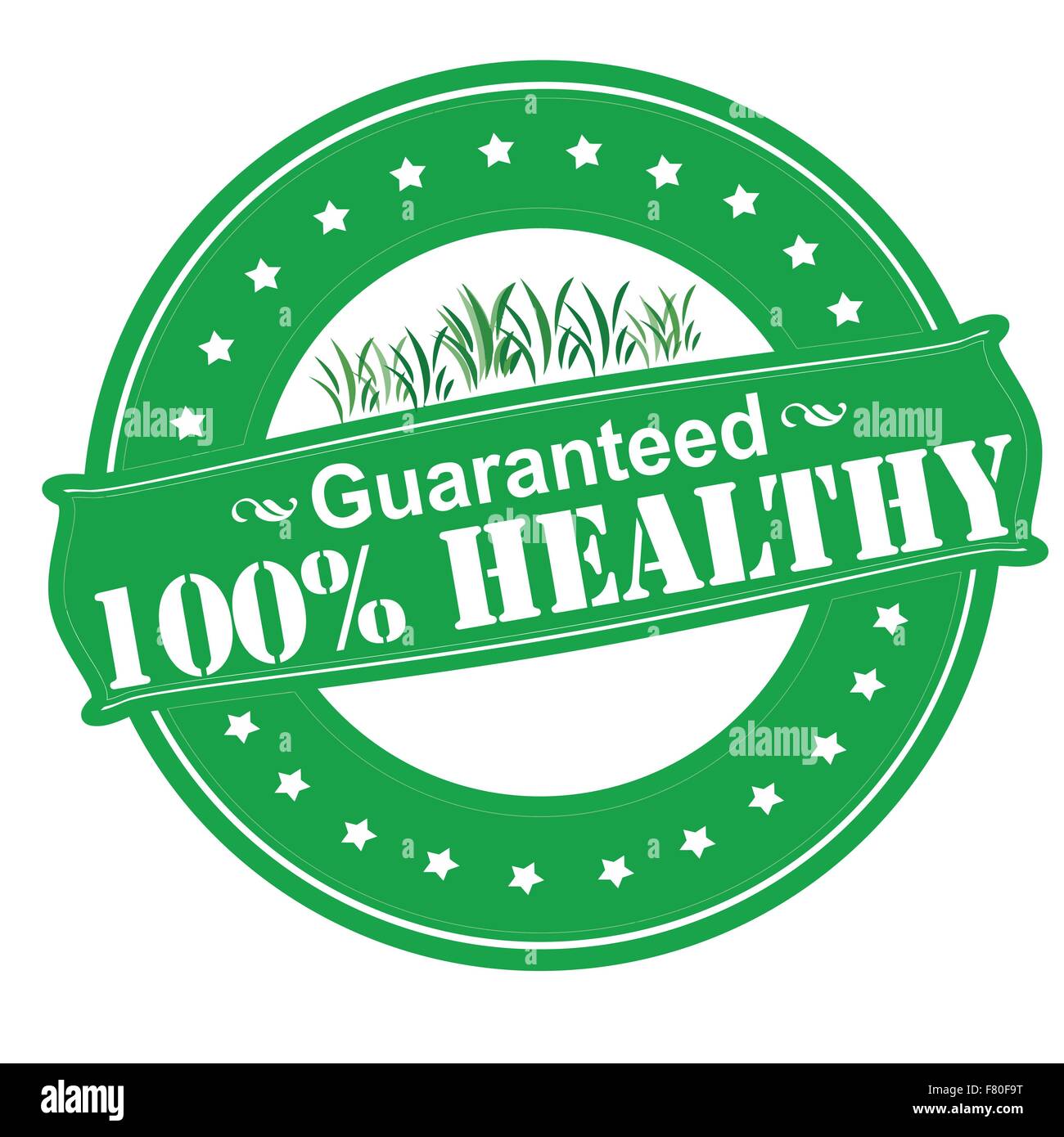 One hundred percent healthy Stock Vector Image & Art - Alamy