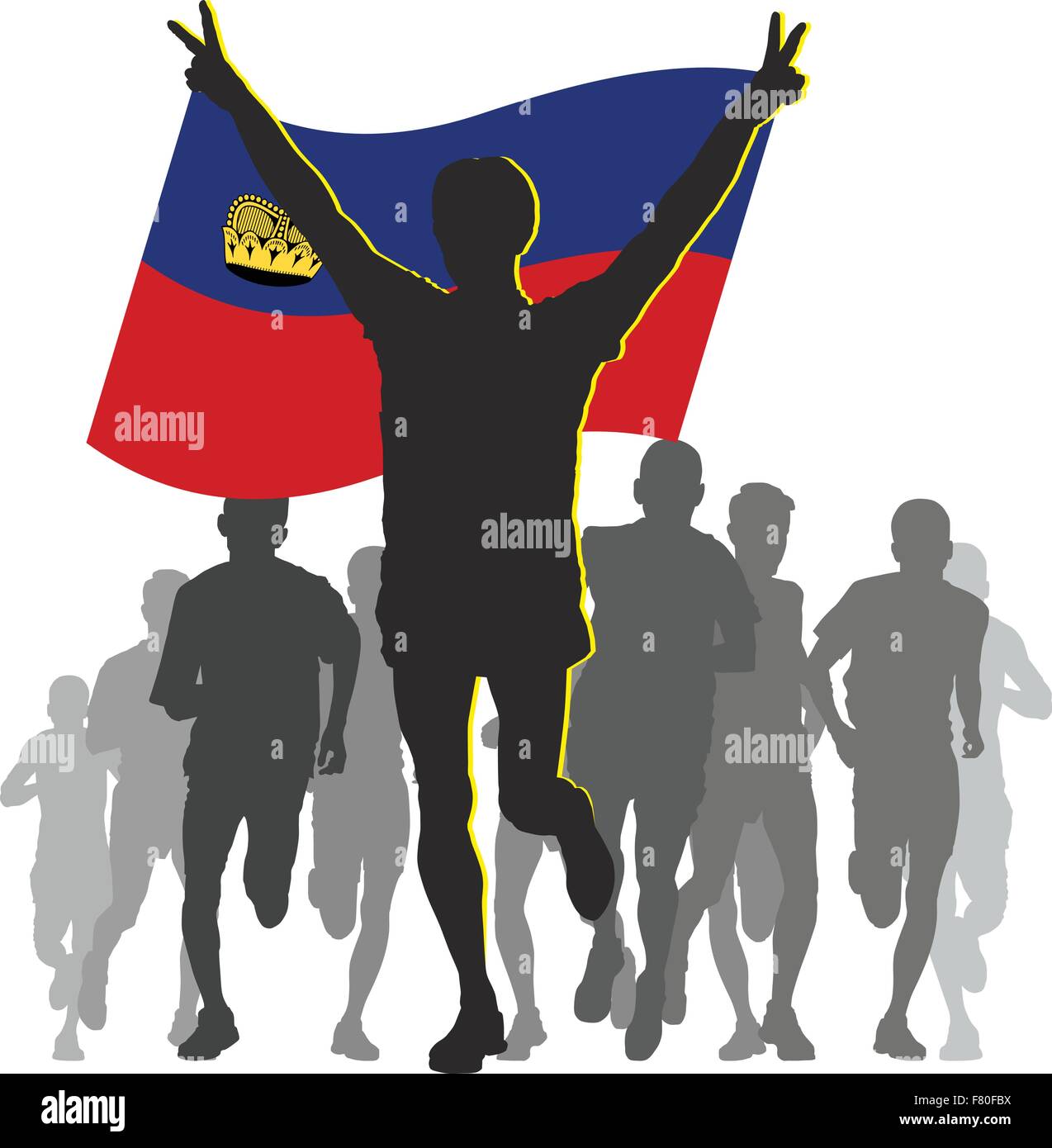 Liechtenstein silhouette Stock Vector Images - Alamy