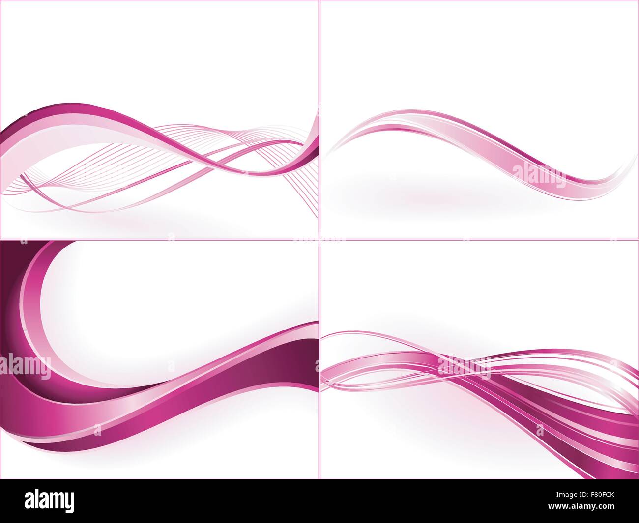 Pink wavy pattern Stock Vector Images - Alamy