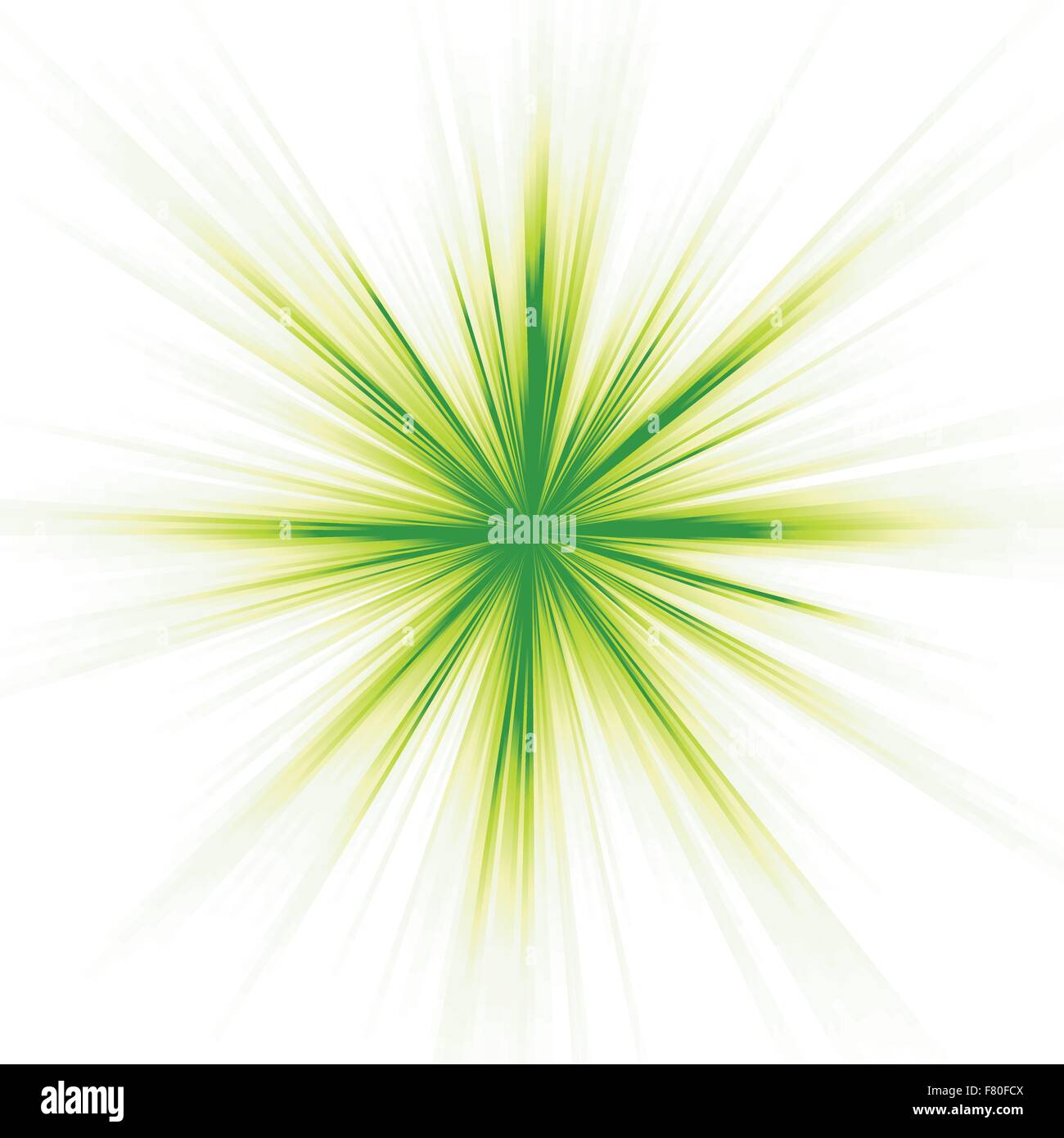Green light, star burst on white Stock Vector Image & Art - Alamy