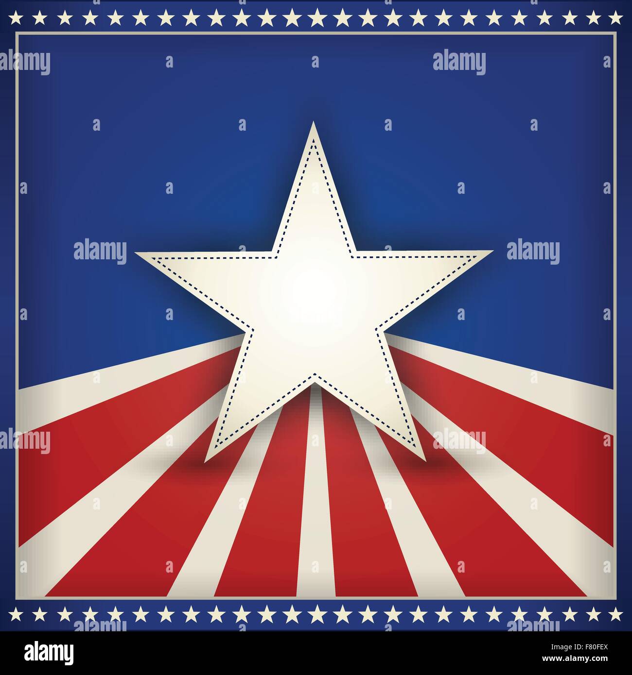 Patriotic USA background with stars and stripes Stock Vector Image ...