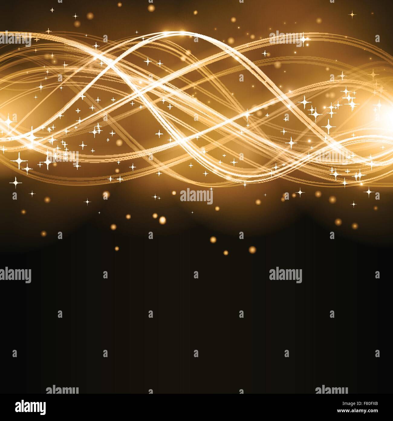 Golden stars technology Stock Vector Images - Alamy