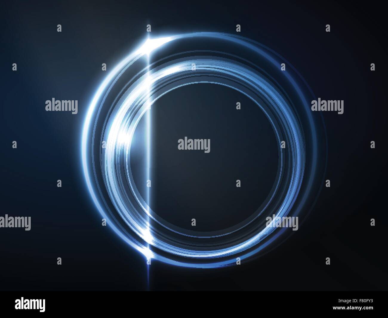 Blue circular frame Stock Vector Image & Art - Alamy