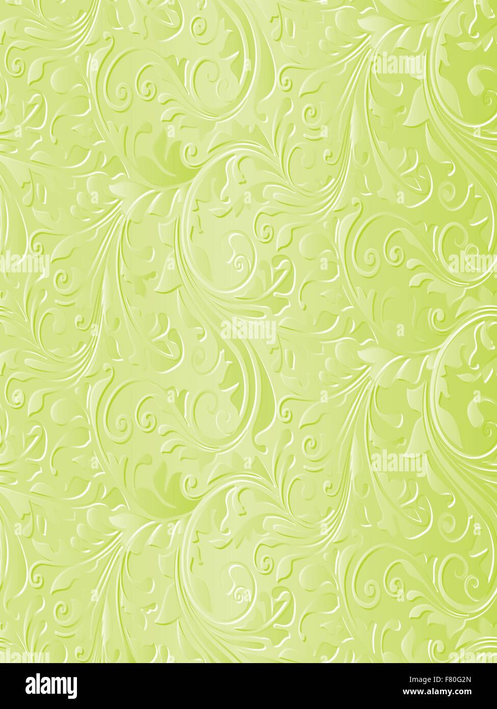 Beautiful green floral background Stock Vector Image & Art - Alamy