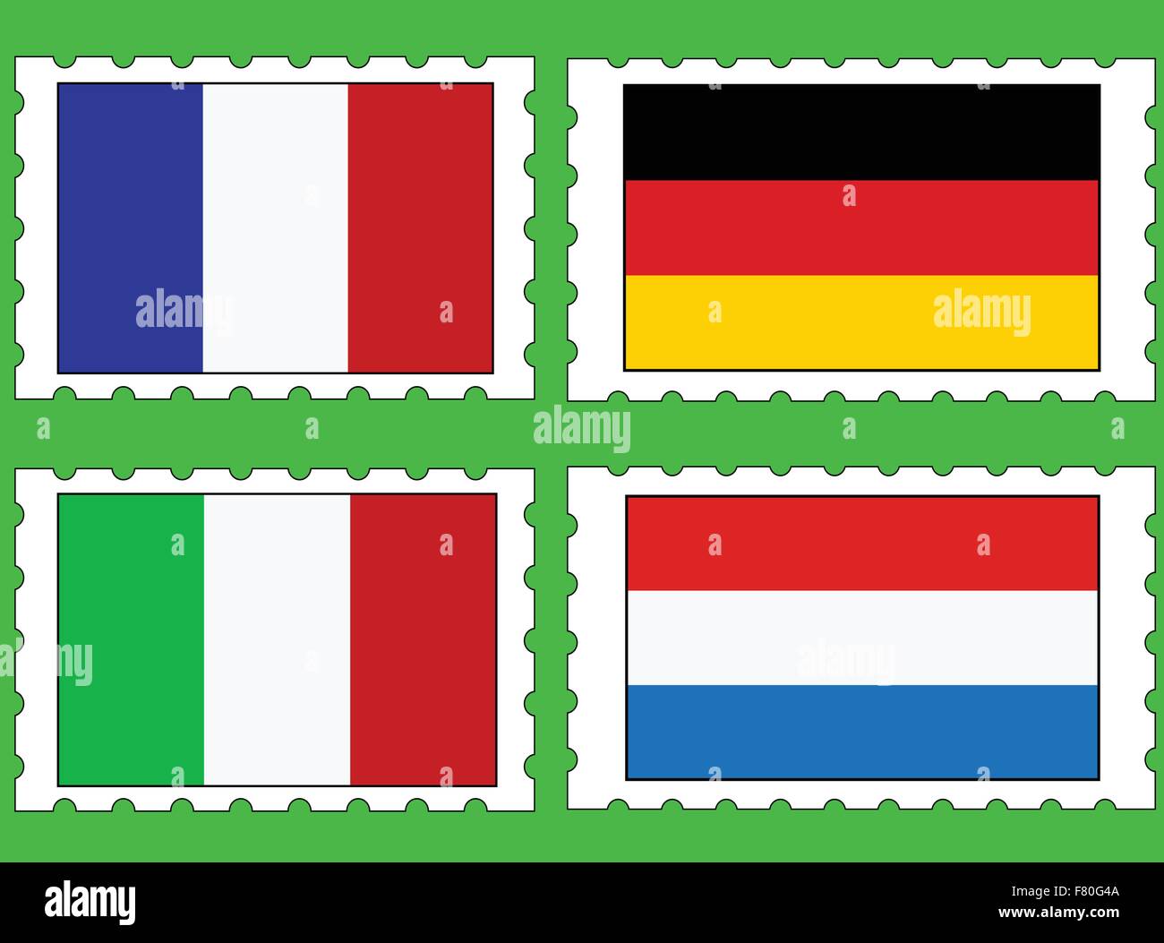 Flags postal flag Stock Vector Images - Alamy