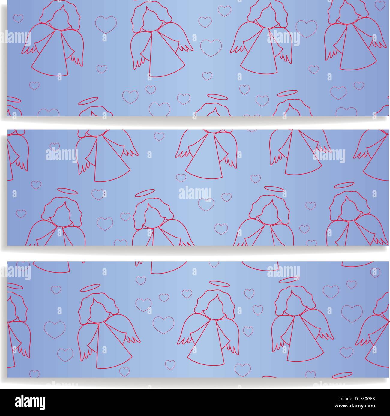 banners with angels Stock Vector Image & Art - Alamy