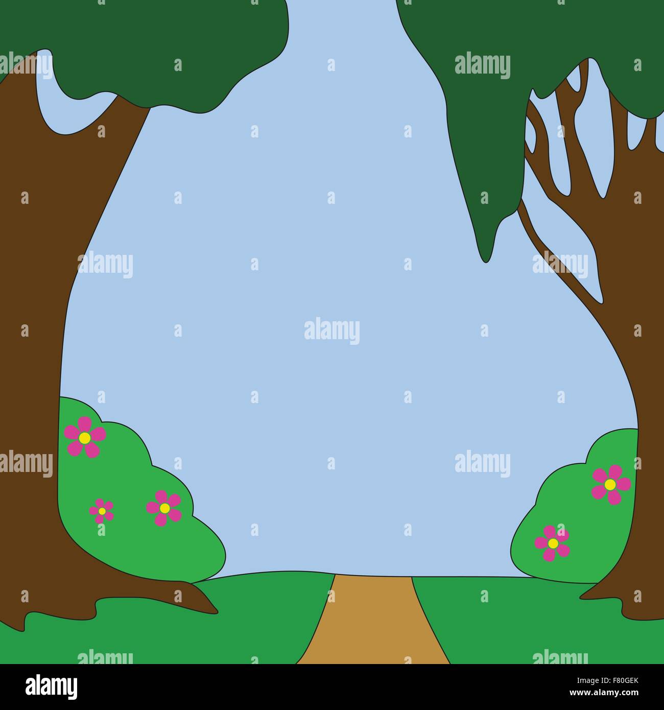 Outdoor cartoon Stock Vector Images - Alamy