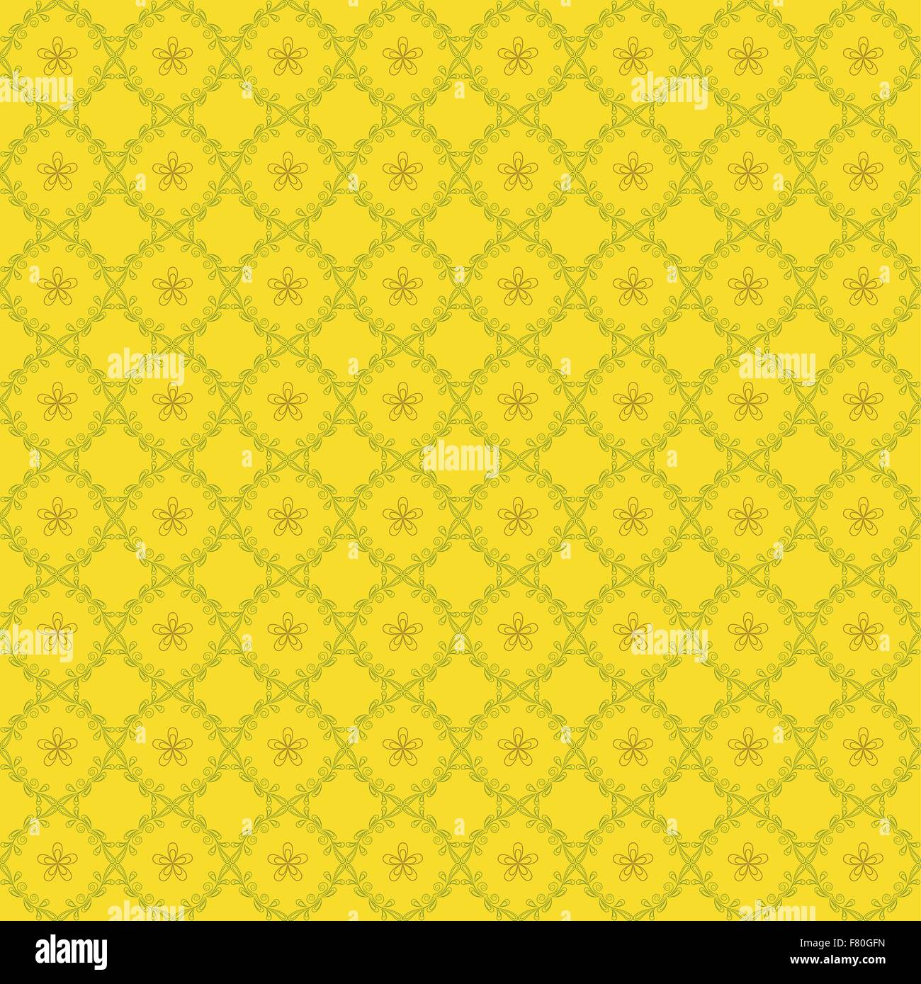 yellow seamless pattern Stock Vector Image & Art - Alamy