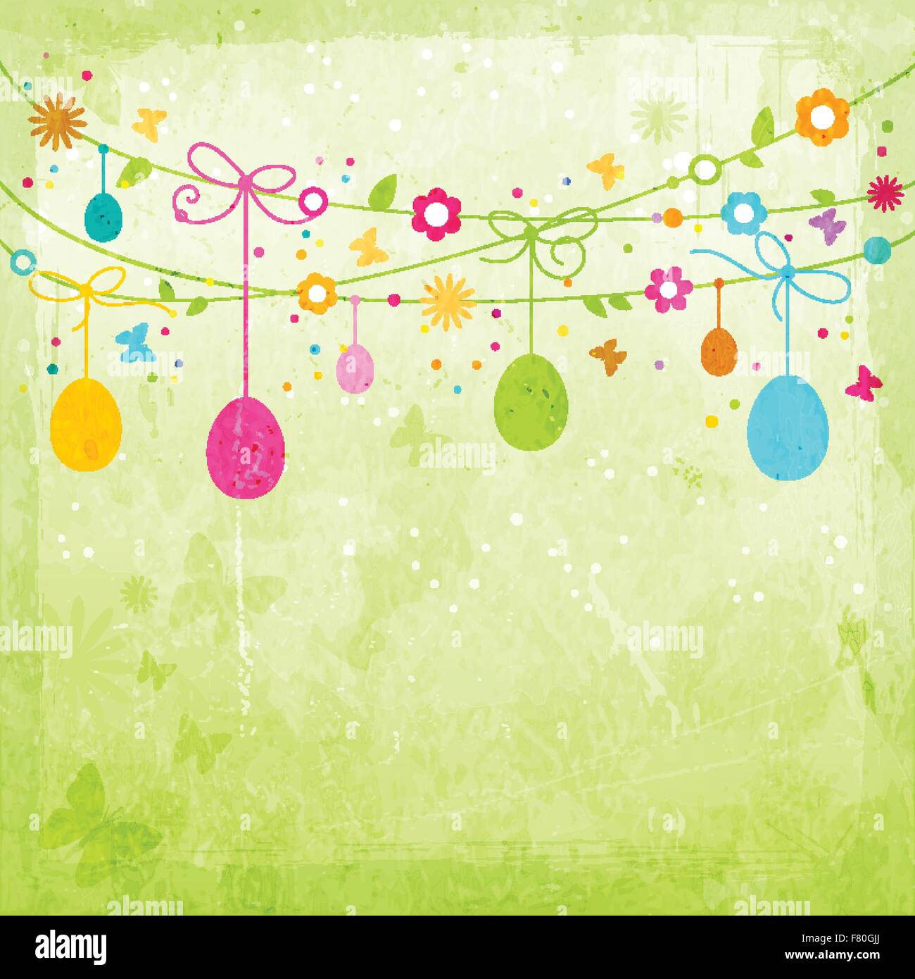 Colorful Happy Easter design Stock Vector Image & Art - Alamy