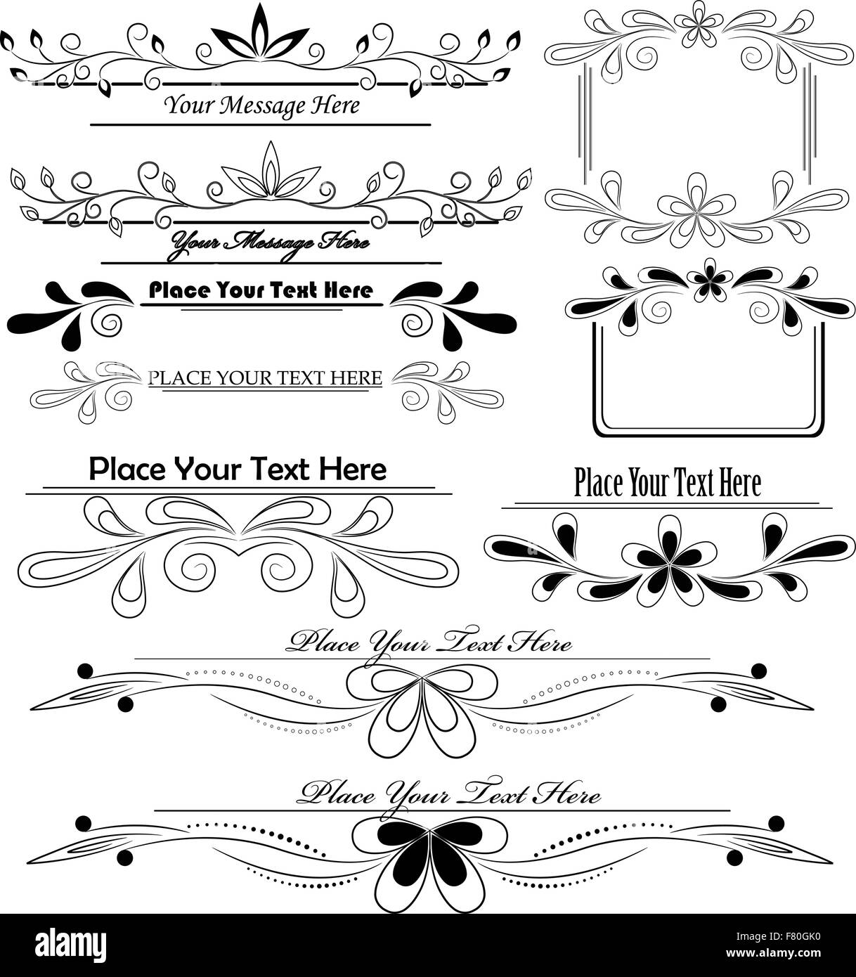 Floral book design Black and White Stock Photos & Images - Alamy