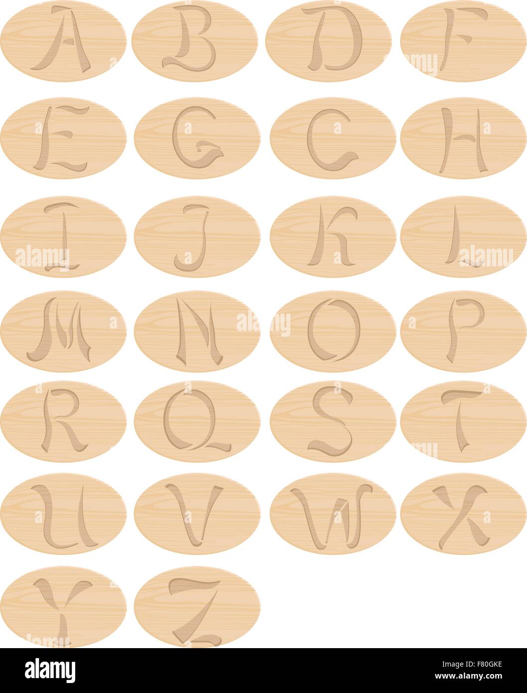 English alphabet Stock Vector Images - Alamy