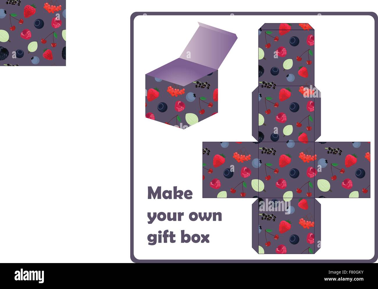 gift box scheme Stock Vector Image & Art - Alamy