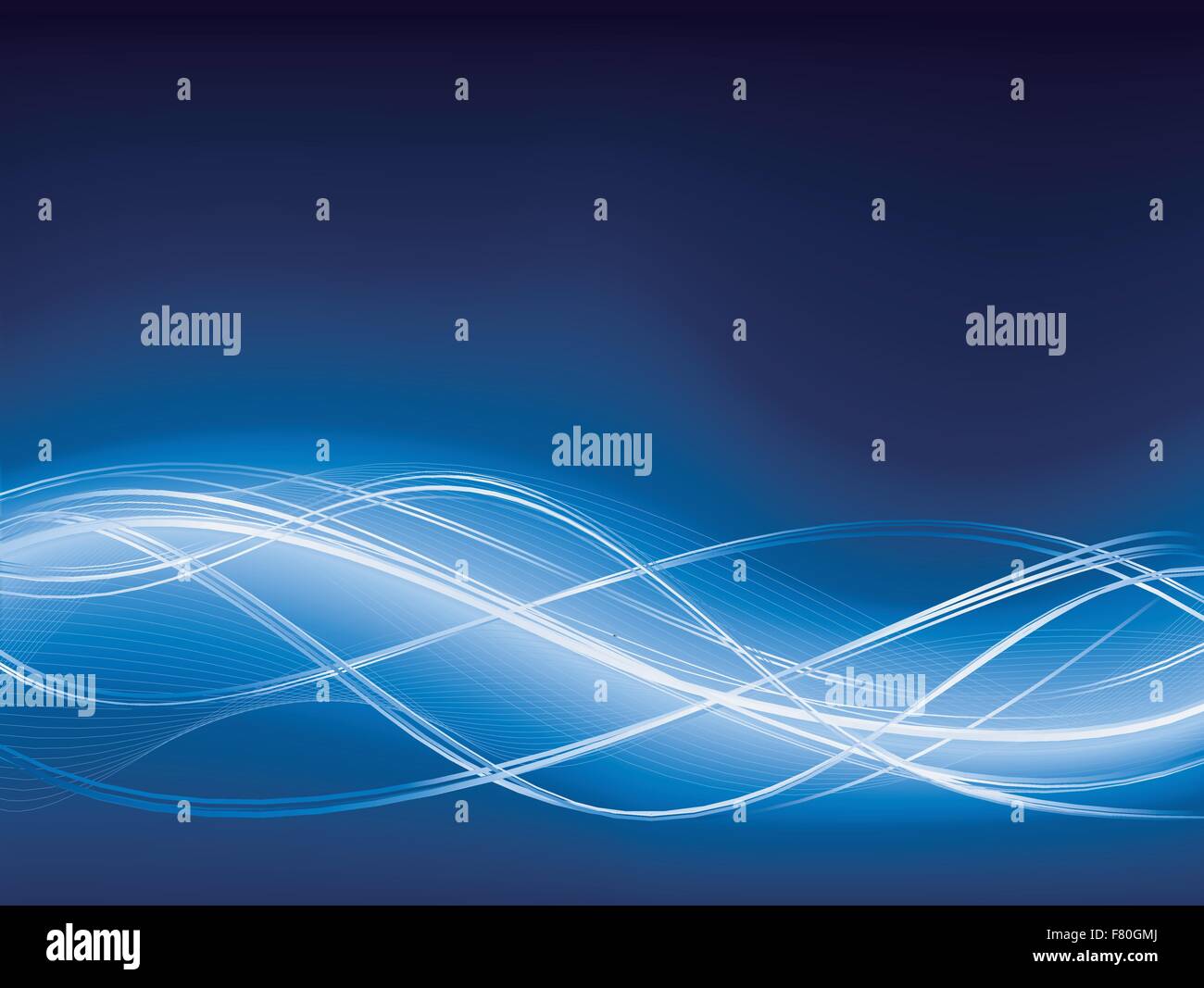 Abstract blue wave background Stock Vector Image & Art - Alamy