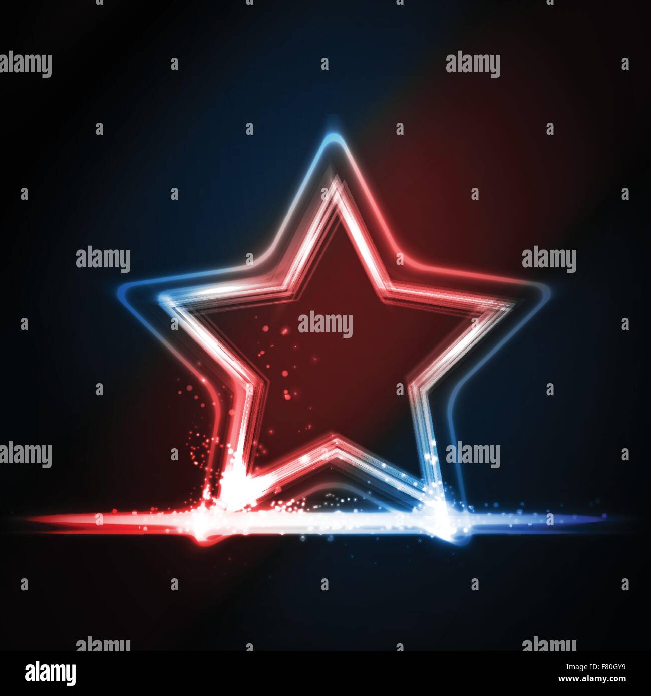 Red blue light Stock Vector Images - Alamy