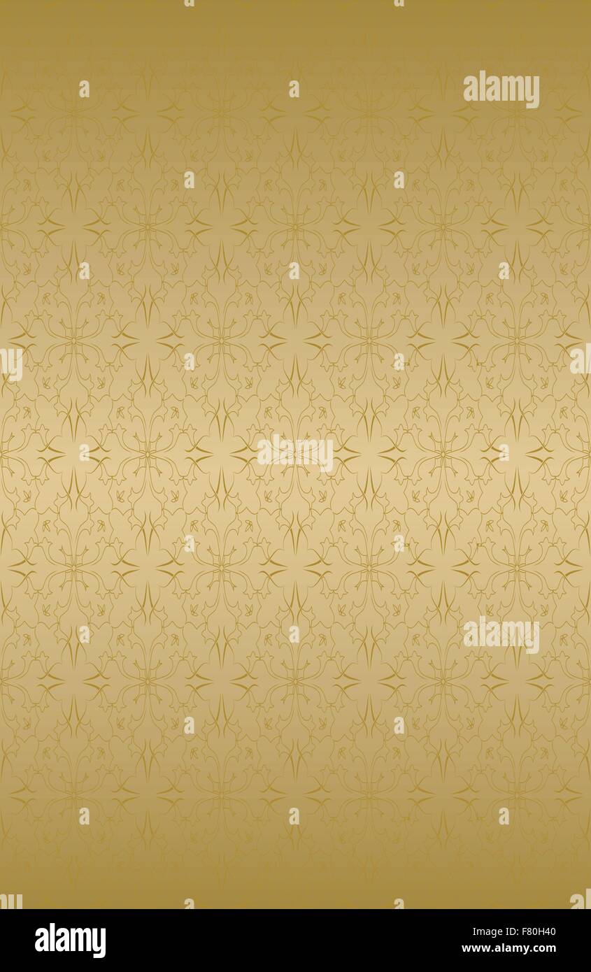 Golden ornate pattern Stock Vector Image & Art - Alamy
