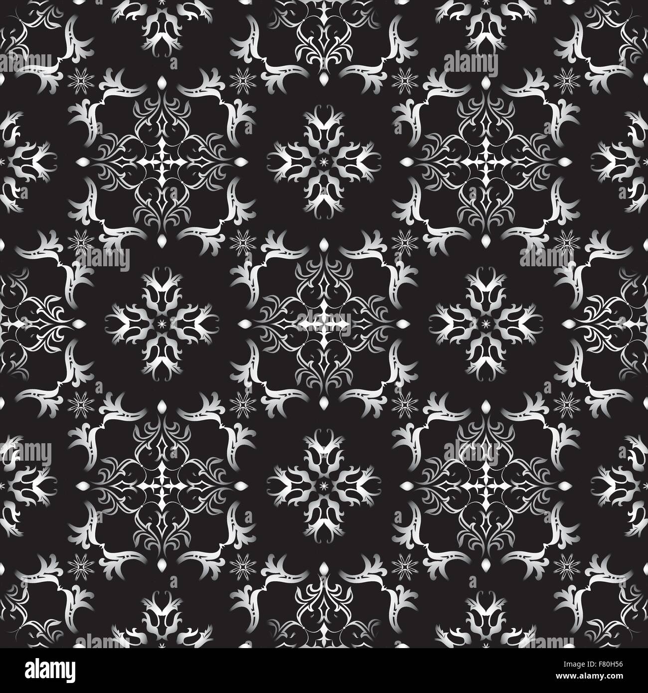 Seamless texture black white pattern Stock Vector Images - Alamy