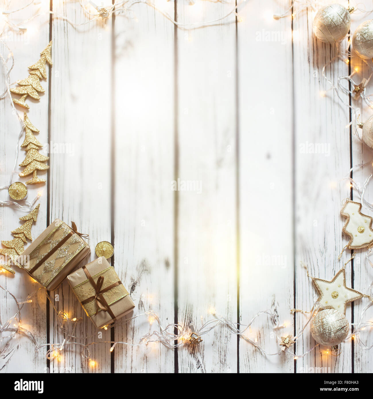 Christmas background frame Stock Photo - Alamy