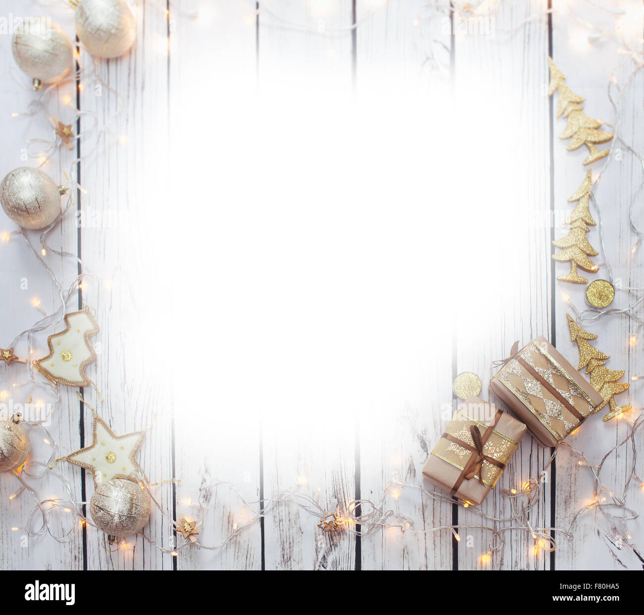 Christmas background frame Stock Photo - Alamy