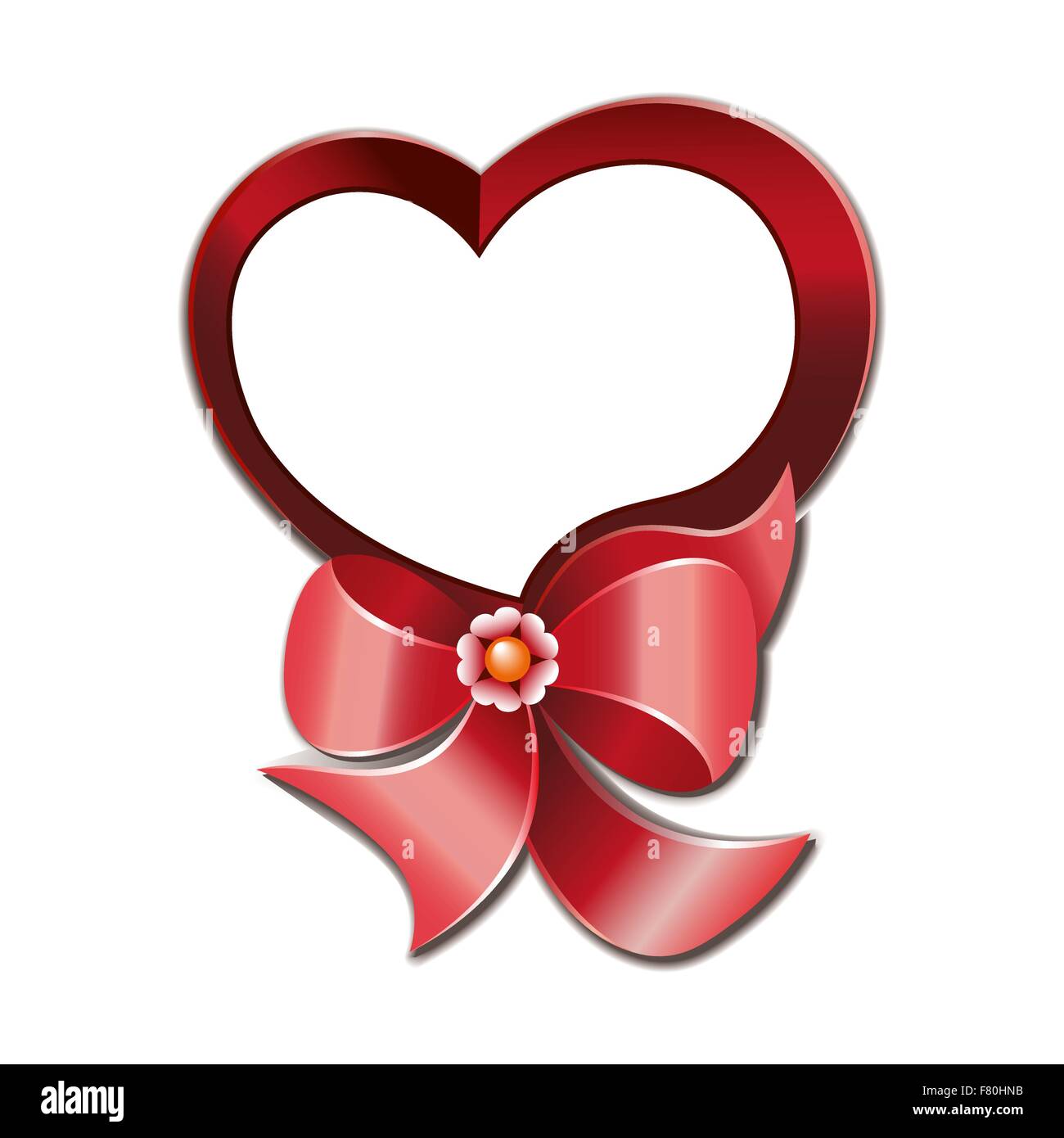 red heart tag Stock Vector Image & Art - Alamy