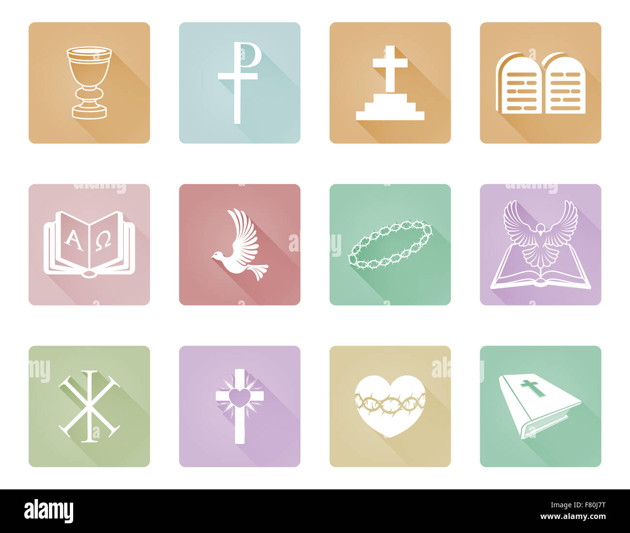 The cross symbols of christ Cut Out Stock Images & Pictures - Alamy