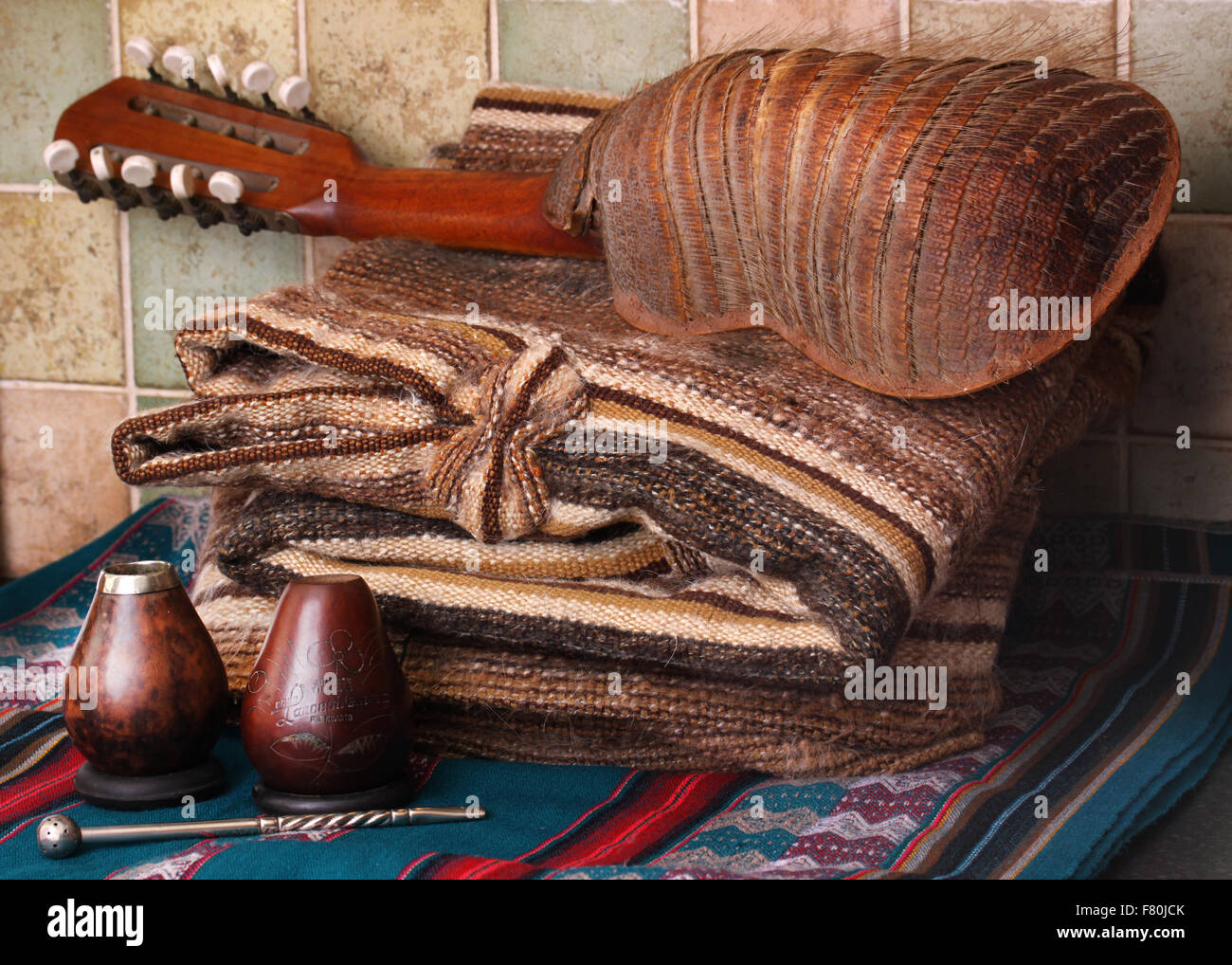 South American Traditional Items Stock Photo - Alamy
