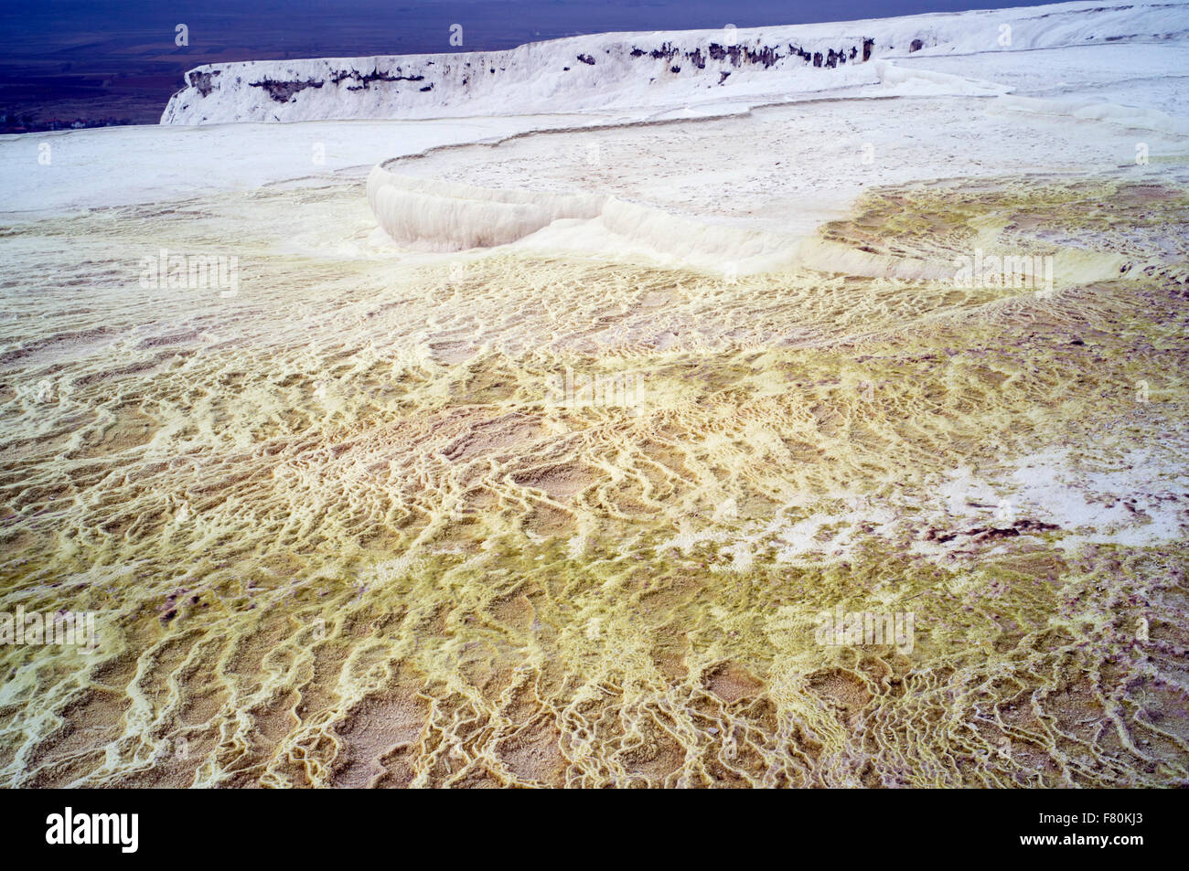 Travertine sedimentary rock hi-res stock photography and images - Alamy