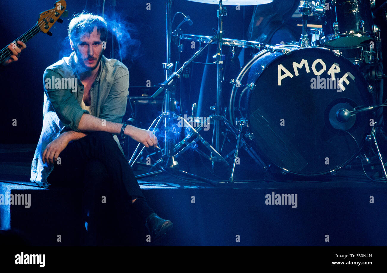 Bochum, Germany. 3rd Dec, 2015. Austrian singer Michael Marco Fitzthum ...