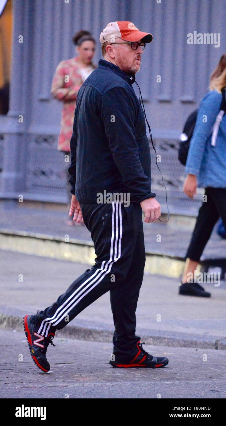 Comedian Louis C.K. out and about in New York Featuring: Louis C.K ...