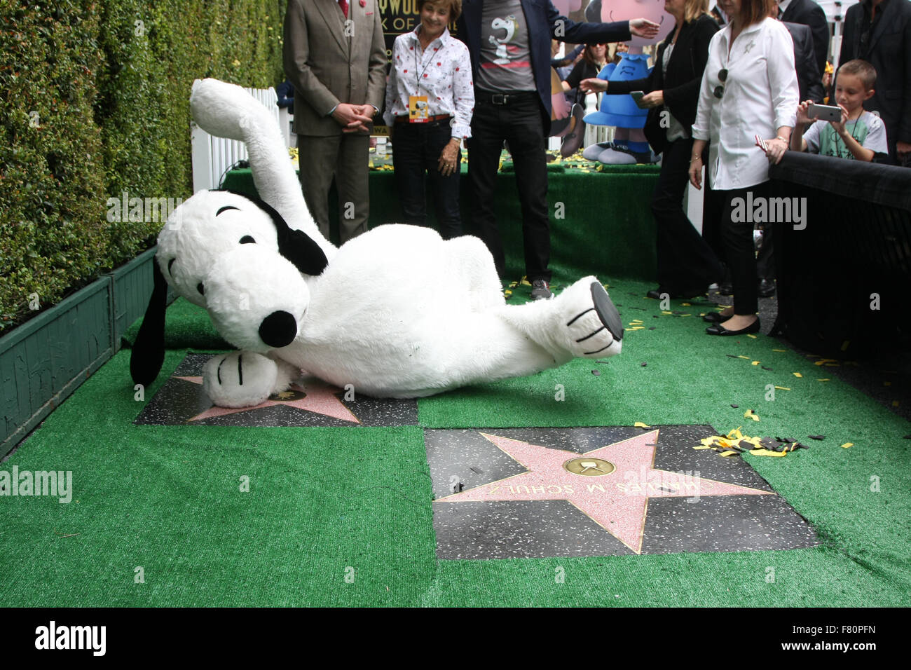 Snoopy Hollywood Walk of Fame Star Ceremony Featuring: Snoopy, with ...