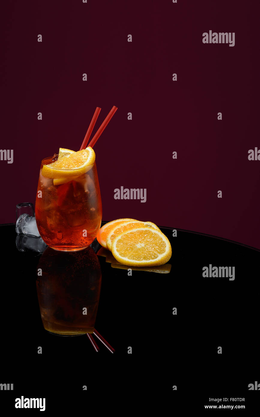 Glass spritz long drink hi-res stock photography and images - Alamy