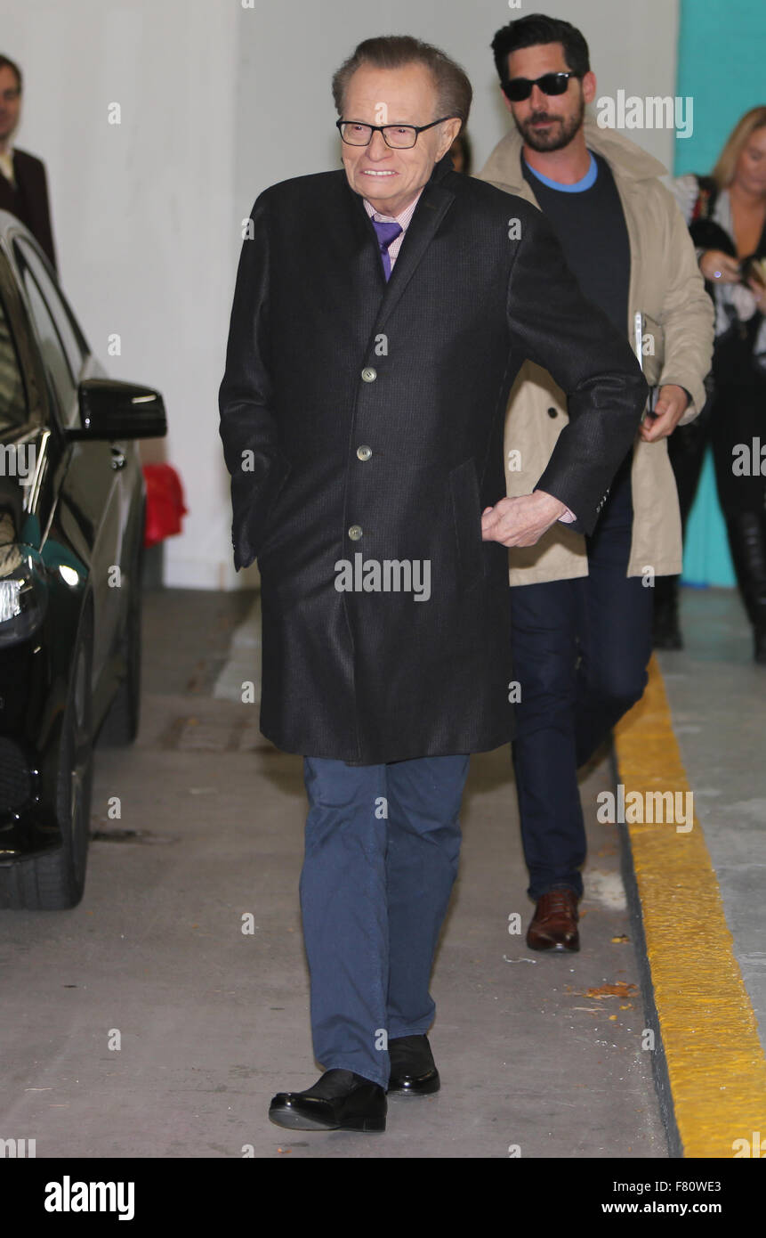 Larry King outside ITV Studios Featuring: Larry King Where: London ...