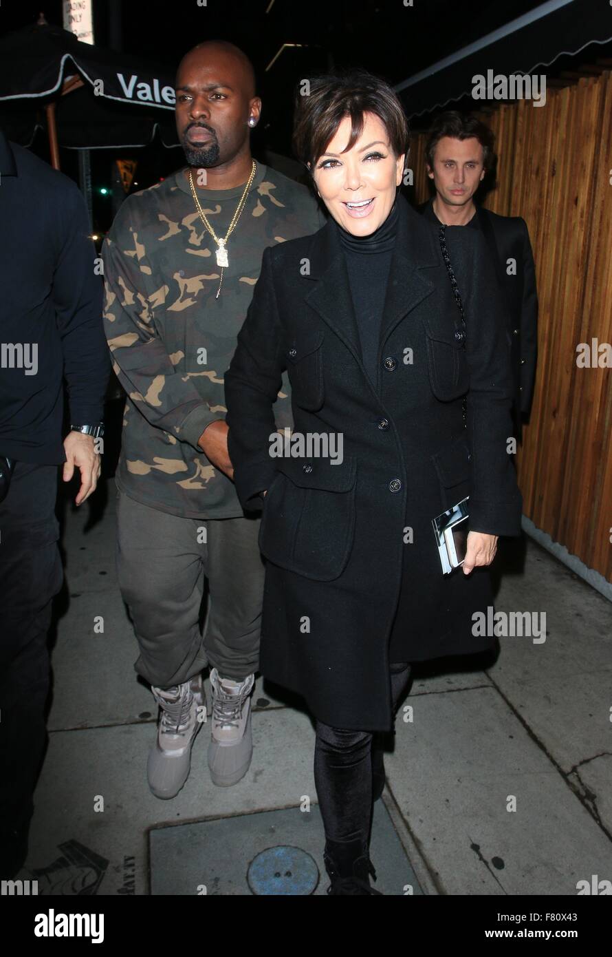 Kris Jenner, Cory Gamble and Jonathan Cheban attend Kendall Jenner's ...