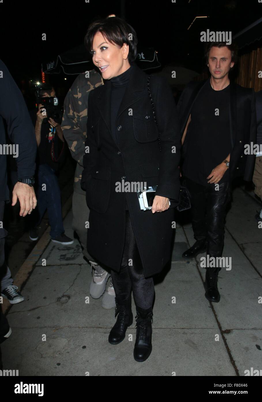 Kris Jenner, Cory Gamble and Jonathan Cheban attend Kendall Jenner's ...
