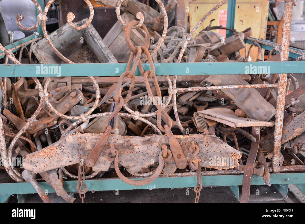 Metal Ready for Recycling Stock Photo - Alamy