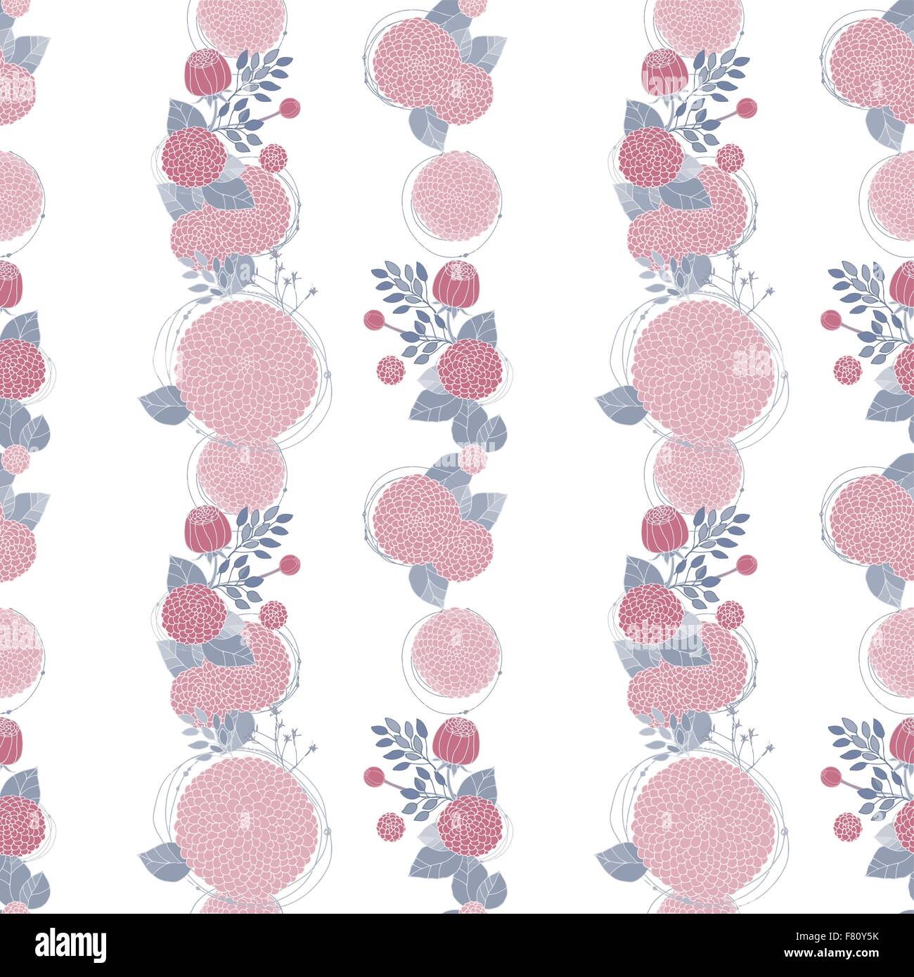 Seamless texture with asters Stock Vector Image & Art - Alamy