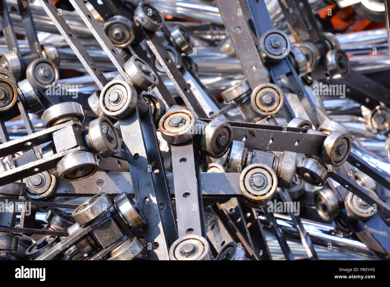 Metal Ready for Recycling Stock Photo - Alamy