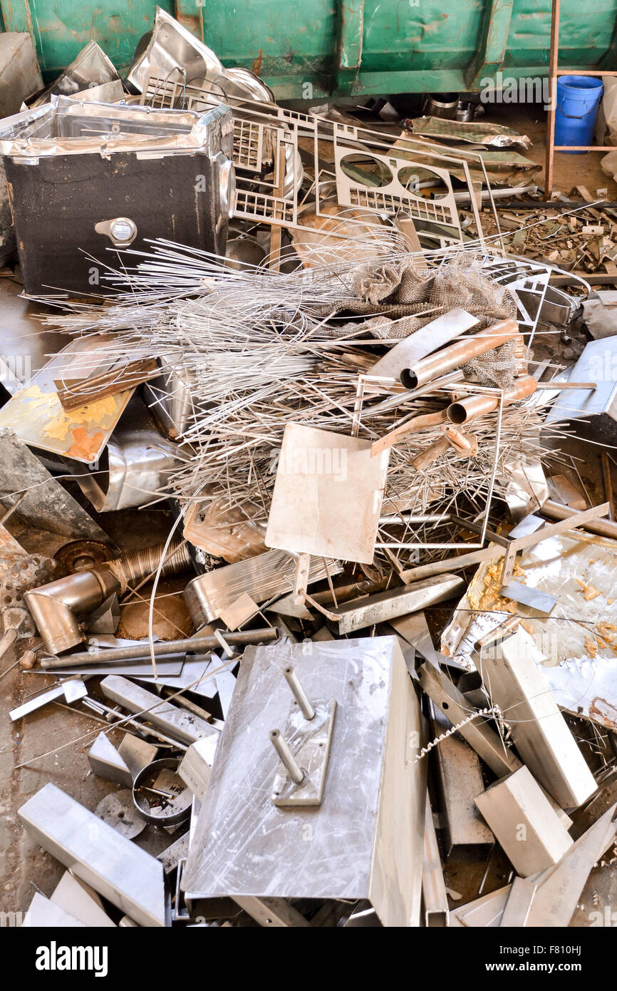 Metal Ready for Recycling Stock Photo - Alamy