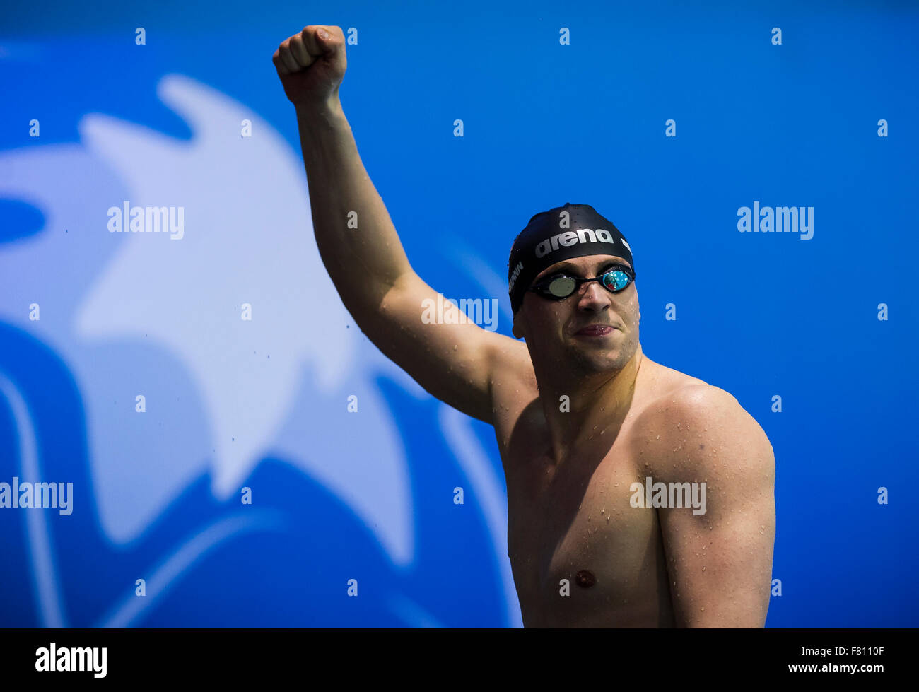 Netanya, Israel. 3rd December, 2015. BIEDERMANN Paul GER Gold medal Men ...