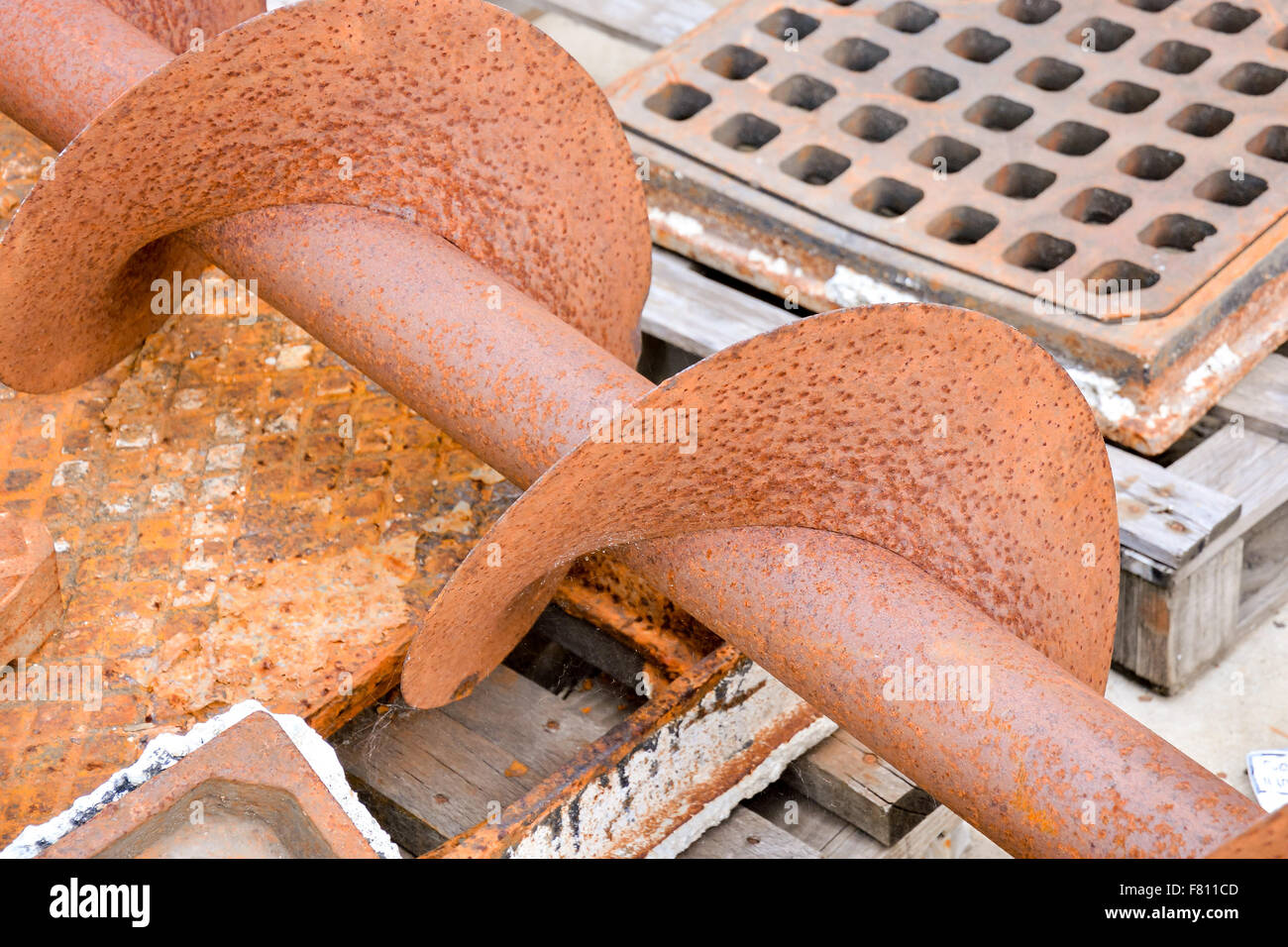 Metal Ready for Recycling Stock Photo - Alamy