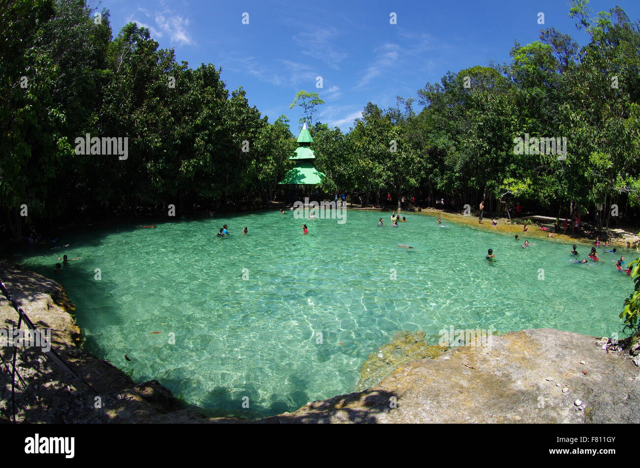 The Emerald Pool, Krabi Thailand Stock Photo - Alamy