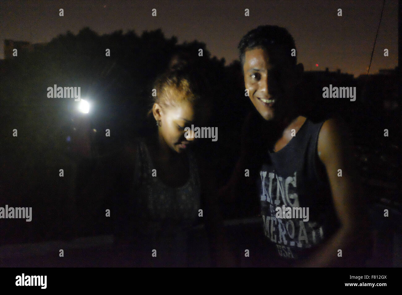 Havana, Cuba. 30th Oct, 2015. Raoul and his new wife Daniella home late ...