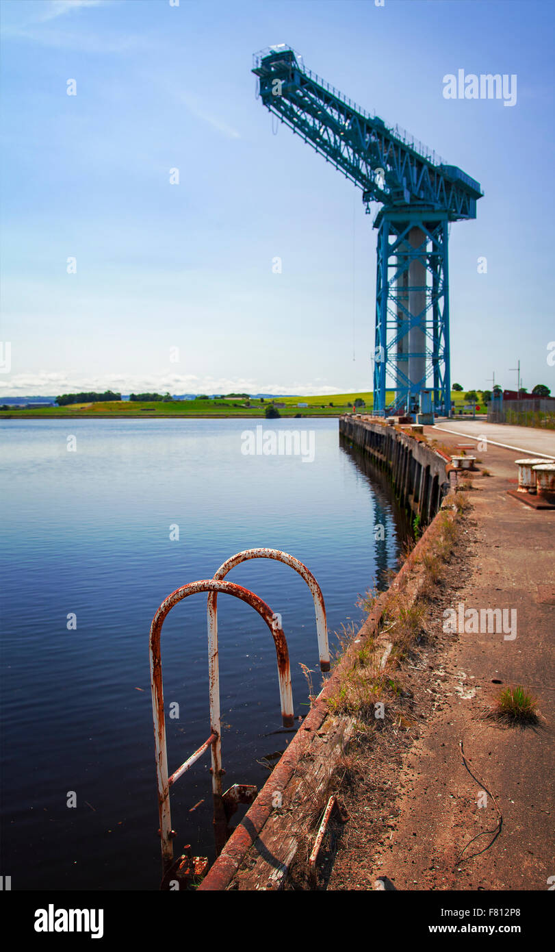 Titan crane clydebank hi-res stock photography and images - Alamy